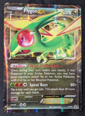 Flygon EX XY61 - HOLO - Pokemon - Black Star Promo - OVERSIZED JUMBO ...