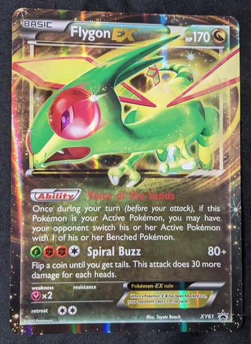 Flygon EX XY61 - HOLO - Pokemon - Black Star Promo - OVERSIZED JUMBO ...