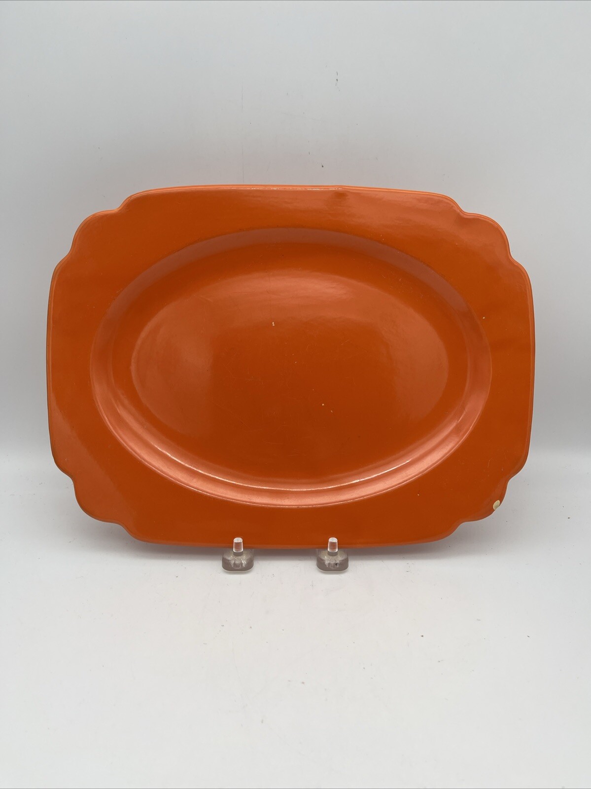 Fiestaware Riviera Vintage Red Oval Well 11-inch Platter Fiesta Circa ...