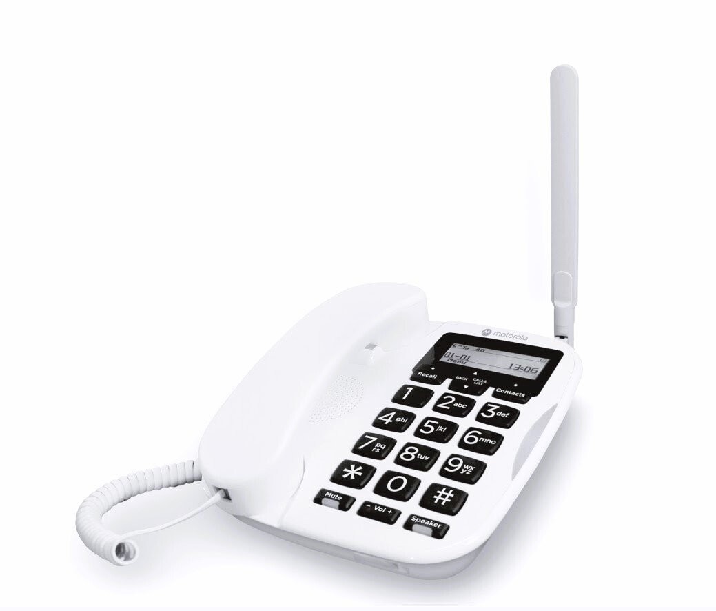 Motorola FW500 Big Button Phone with Emergency Back-up Line Telephone ...