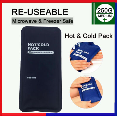 Reusable Microwaveable Hot and Cold Pack Heat Ice Gel Pack First Aid ...