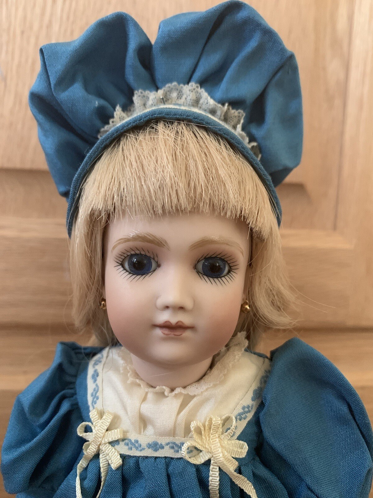 ALICE LEVERETT Early Rare Antique Repro FRENCH FASHION DOLL Bisque ...