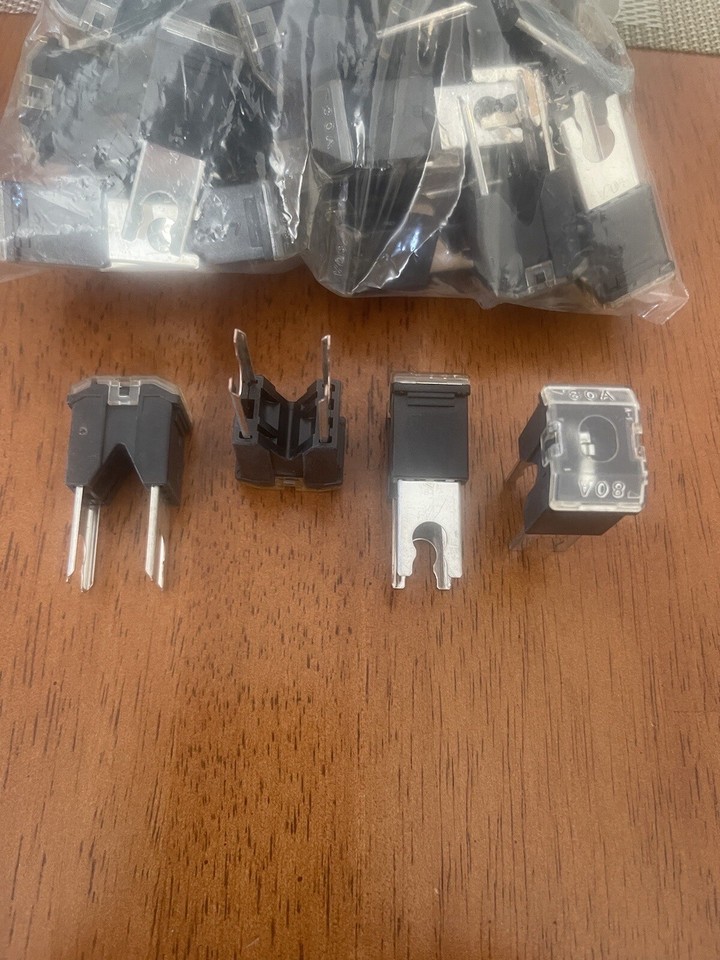 KUBOTA T1270-30580 FUSE 80A Male Terminals Fusible Link Skid Steer SSV ...