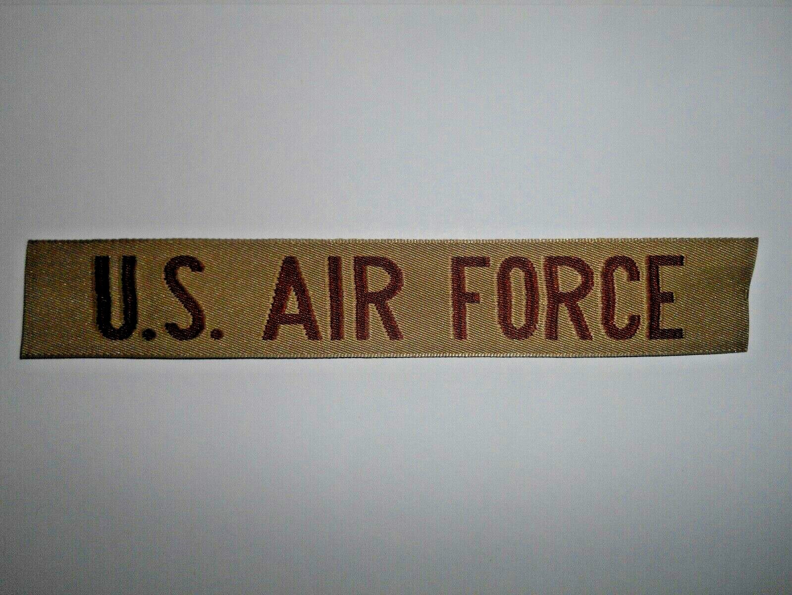 500 US Air Force USAF Desert Name Tape Strip DCU Sealed Box Lot of 500 ...
