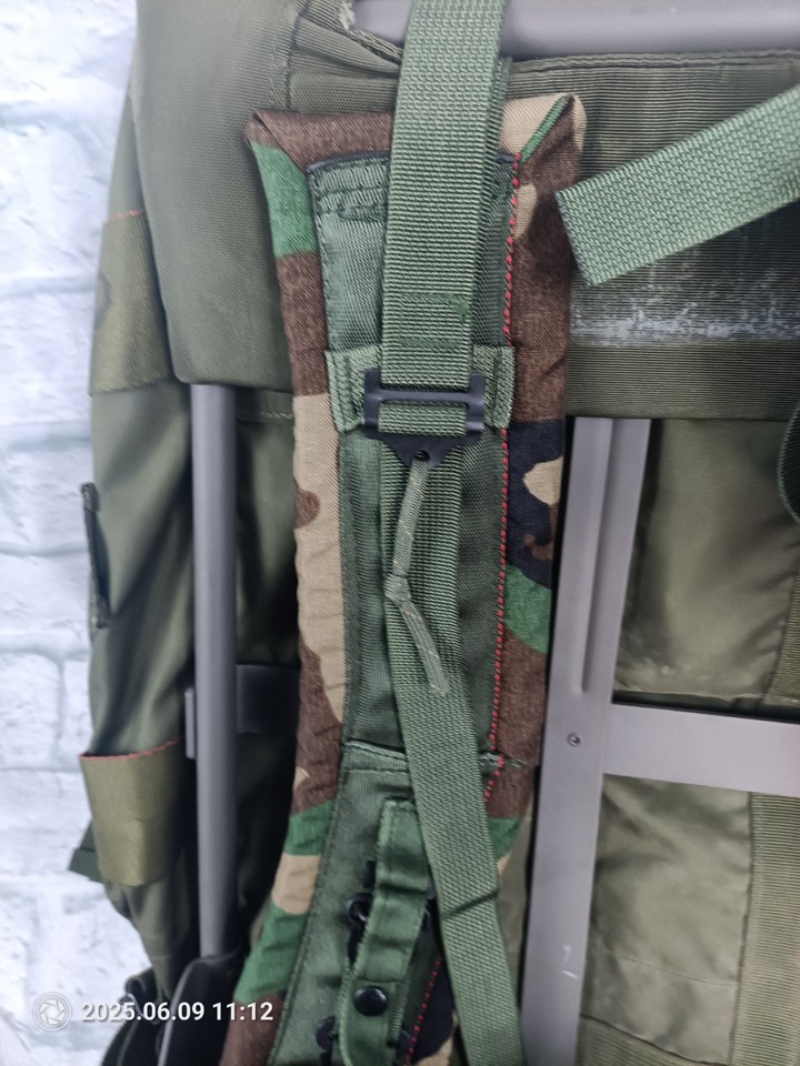 US Army Medium ALICE Nylon Combat Field Pack w/ Frame Belt & Straps LC2 ...