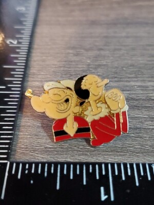 Popeye The Sailor Man Olive Oil Lapel Pin Cartoon Character D7 | eBay