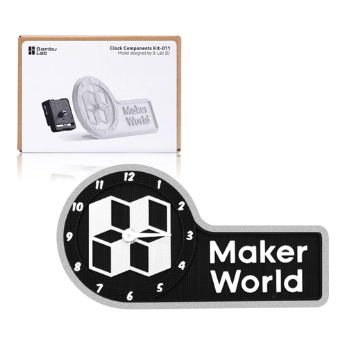 Bambu Lab Makerworld MH011 3D Printed Clock Creative Model Components 3D Printer 7445011559568| eBay