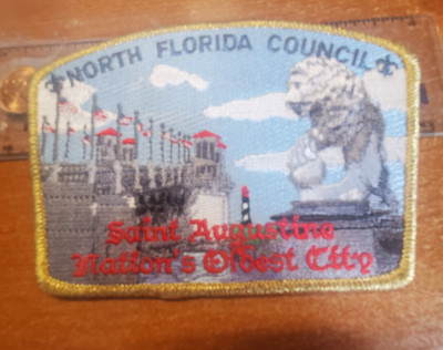 BSA North Florida Council, CSP issue SA-25, "Saint Augustine" ONLY 100 ...