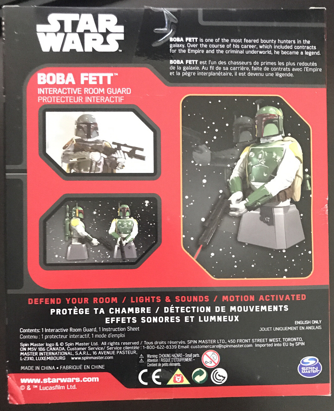 Star Wars Boba Fett Interactive Room Guard C1 for sale online | eBay