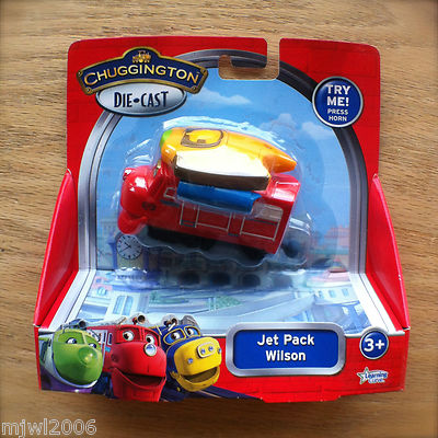 CHUGGINGTON Diecast JET PACK WILSON Lights and Sounds Learning Curve ...