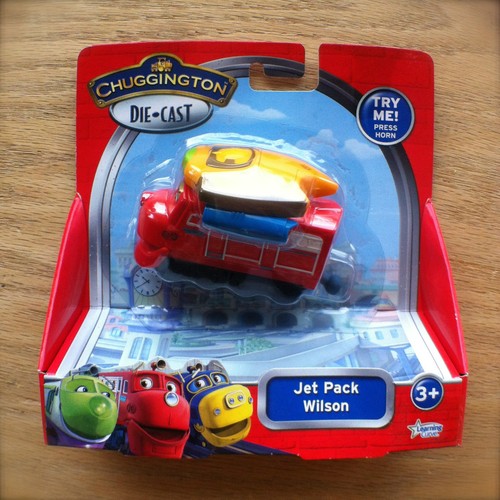 CHUGGINGTON Diecast JET PACK WILSON Lights and Sounds Learning Curve ...