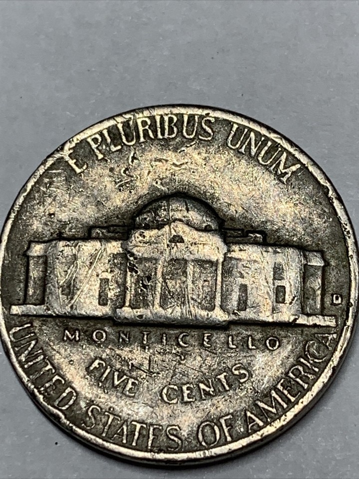 Beautiful Liberty 1964 D Five Cents, Rare Coin United Stated Of America ...