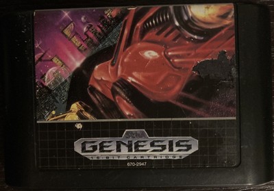 OutRun 2019 (Sega Genesis) Cartridge Only Label Rip On Front ...