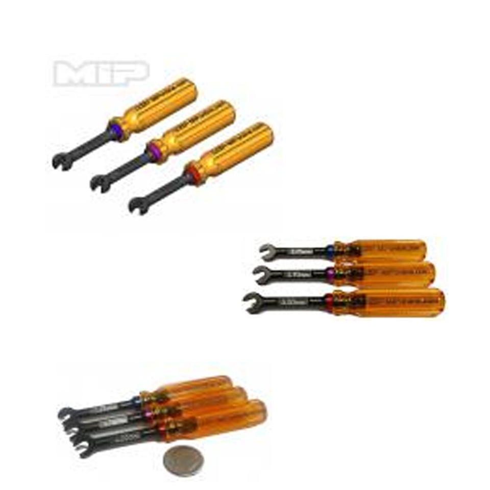 MIP 9730 MIP Turnbuckle Wrench Assortment Bundle Pack 3.25 / 3.70 & 4 ...