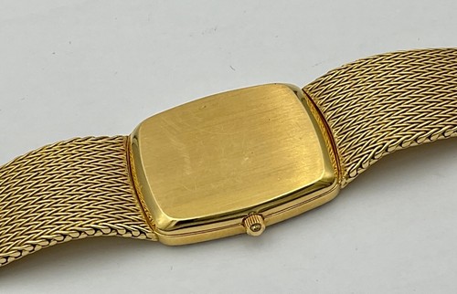Patek Philippe 3870 18K Yellow Gold Diamond Watch Vintage 1982 Box ...