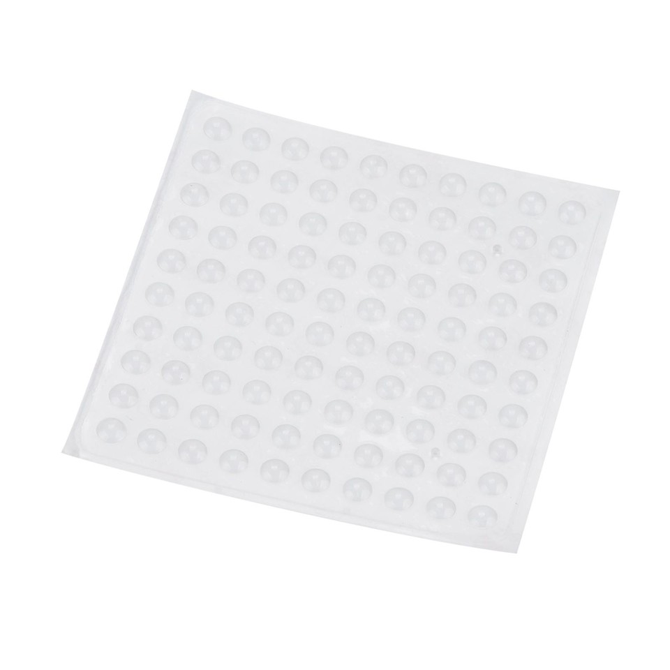 1 Sheet Silicone Rubber Feet Bumpons Clear Round Self Adhesive Anti ...