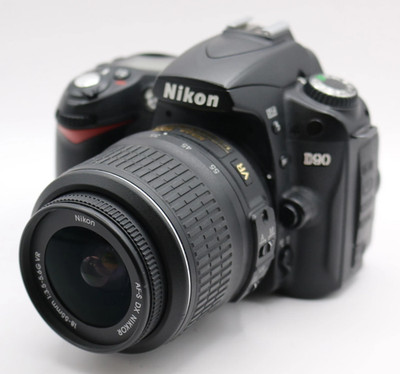 Nikon D90 DSLR Camera Kit w/ 18-55mm Lens – Clean, Tested, Moderate ...