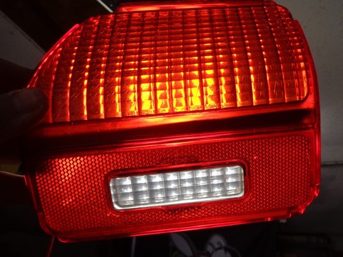 1969 Chevrolet A-body 300 Chevelle Malibu SS Tail Light Lamp Lens LH ...