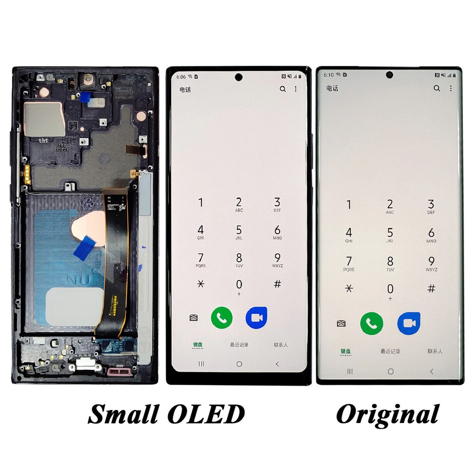 OLED For Samsung Galaxy Note 20 Ultra 5G N986 LCD Touch Screen ...