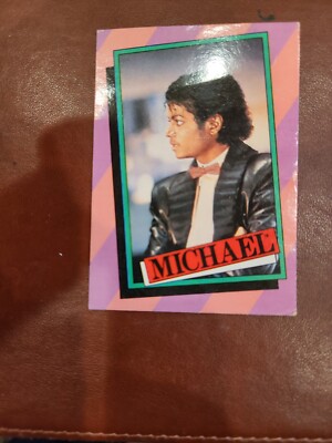 Michael Jackson 1984 MJJ Productions Complete Series card #33 | eBay