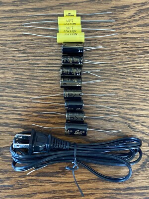 Rebuild Kit for Eico 377 Audio Signal Generator Full Recap Set w ...