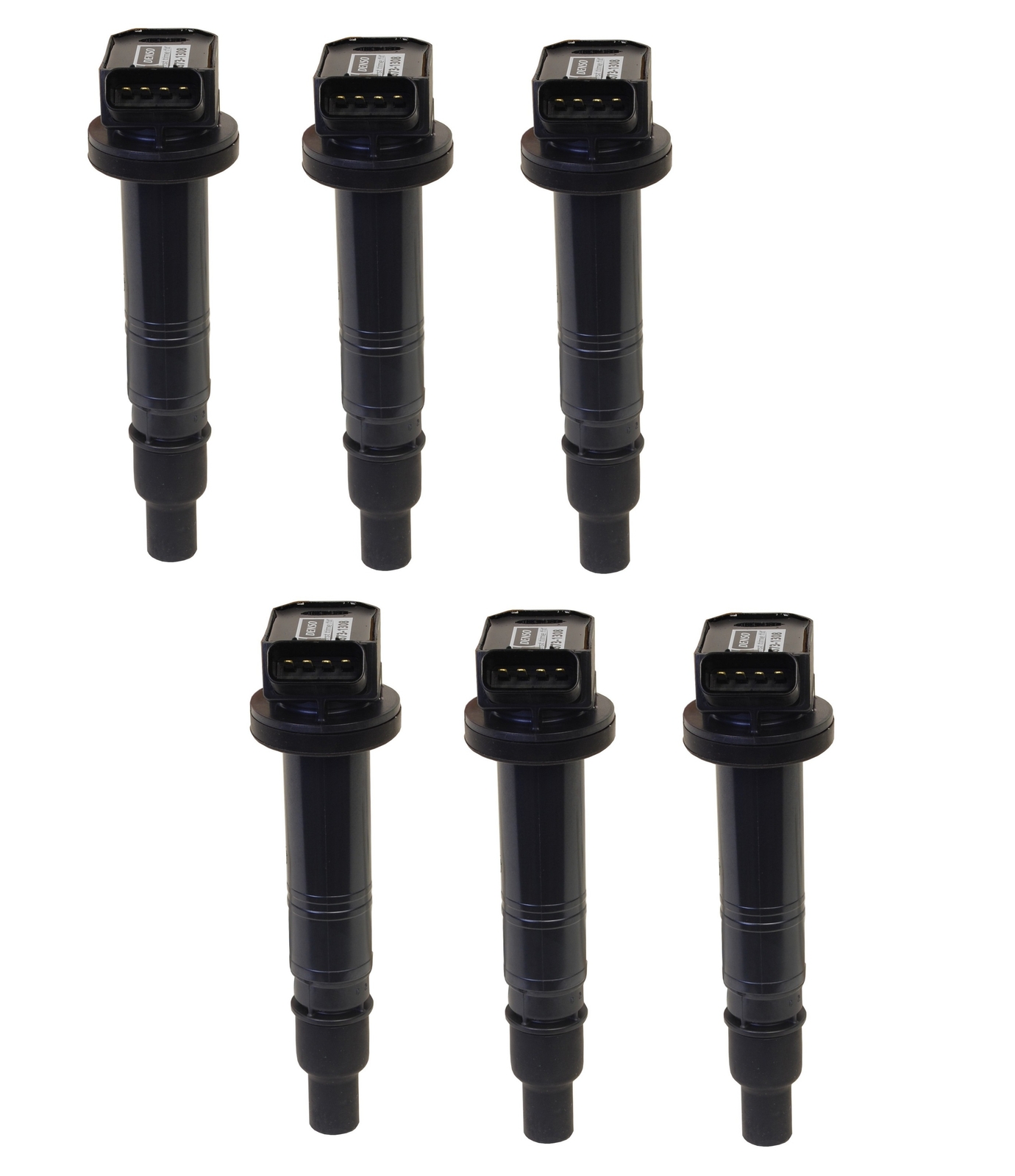 Set of 6 Denso Direct Ignition Coils for Toyota Tacoma Tundra 4Runner ...