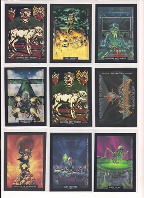 1991 Rock Cards Sticker Singles Trading Cards / Pick / Choose From List ...