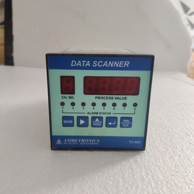 AMBETRONICS TC-800 TEMPERATURE AND HUMIDITY DATA SCANNER/LOGGER | eBay