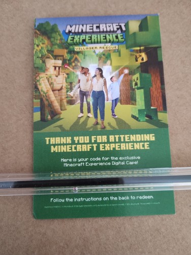 Minecraft Experience Digital Cape Code Villager Rescue 2025 - READ ...