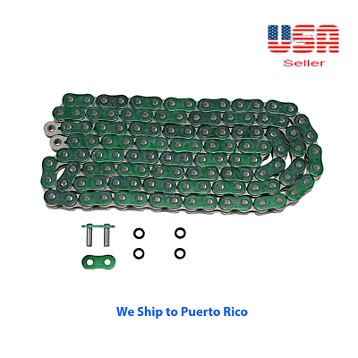 Green Chain Color 520 x 120 with O-ring Fit:Honda , Kawasaki , KTM | eBay