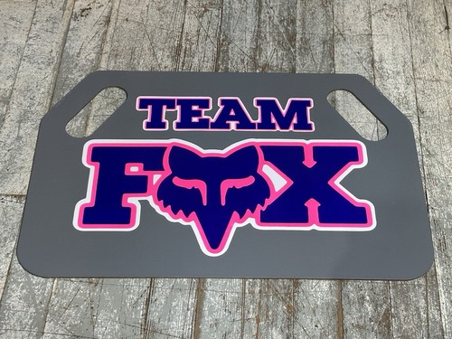 NOS VINTAGE MOTOCROSS FOX RACING PIT BOARD SUPERCROSS MX DIRTBIKE FMF ...