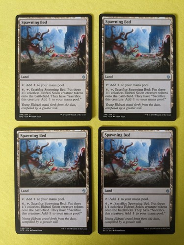 Spawning Bed - Battle For Zendikar - MTG (Set of 4) | eBay UK