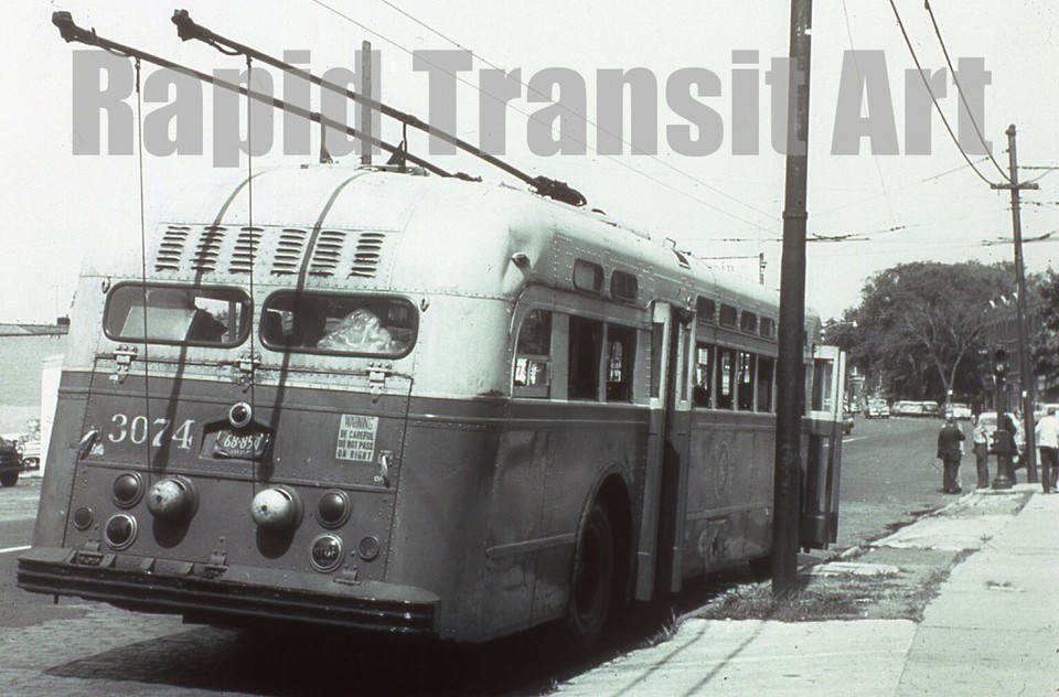 Duplicate Slide (2008) Brooklyn New York City Trackless Trolley Bus ...