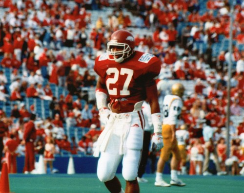 Steve Atwater Arkansas Razorbacks Football 8x10 Color Photo 1989 Cotton ...