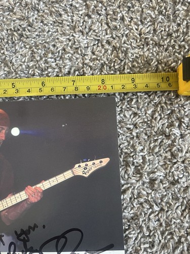 Roger Glover Original Autographed Deep Purple Photo No COA | eBay