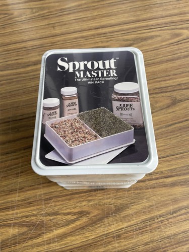 Sprout Master Mini Triple Sprouter. Sprouting Trays for Growing Sprouts ...