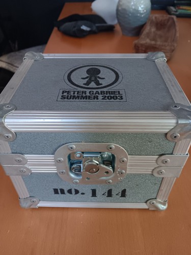 PETER GABRIEL - LIVE BOX SET: Summer 2003 US Tour Road Case #144/150 ...