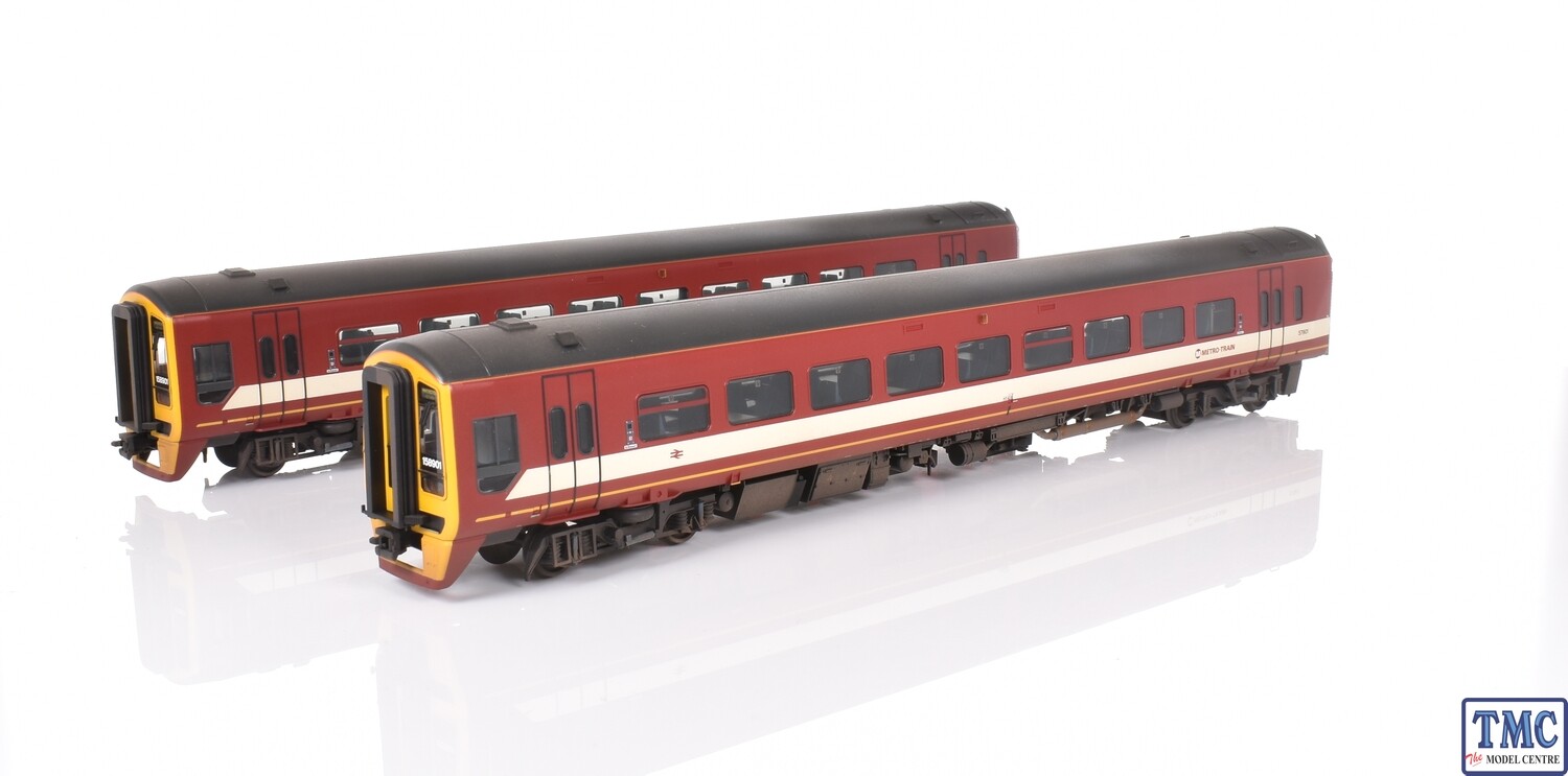 31-502A Bachmann OO Gauge Class 158 2-Car DMU 158901 BR WYPTE Metro ...