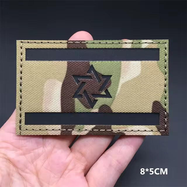 National Flag Combat Patch Multicam official VELCRO® Badge Military IRR ...
