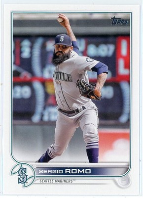 2022 Topps Update Series #US322 Sergio Romo Seattle Mariners Baseball ...
