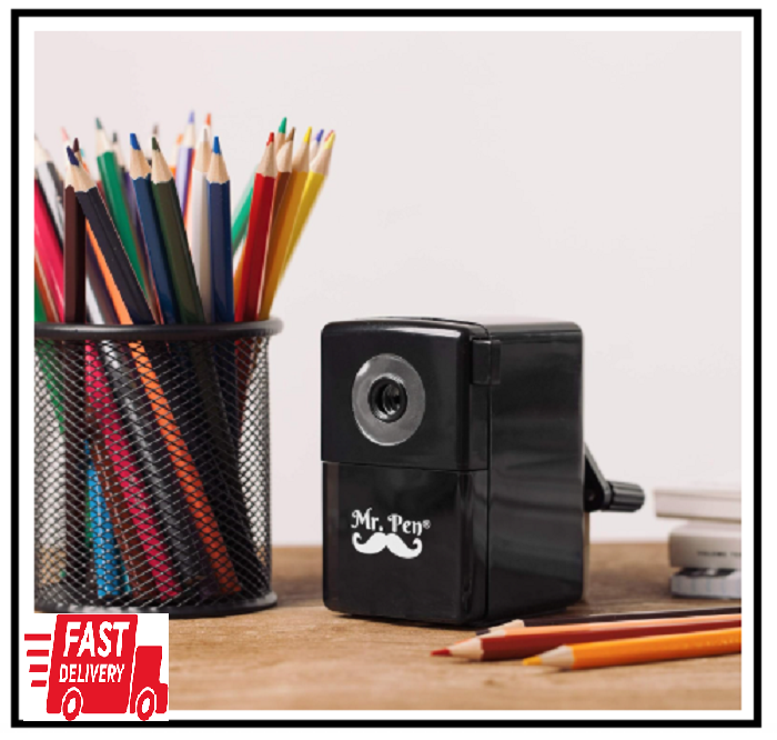 Mr. Pen- Manual Pencil Sharpener, Pencil Sharpener, Desk Pencil ...