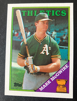 Topps 1980 Mark McGwire Rookie Error Card #580 - Premium Condition ...