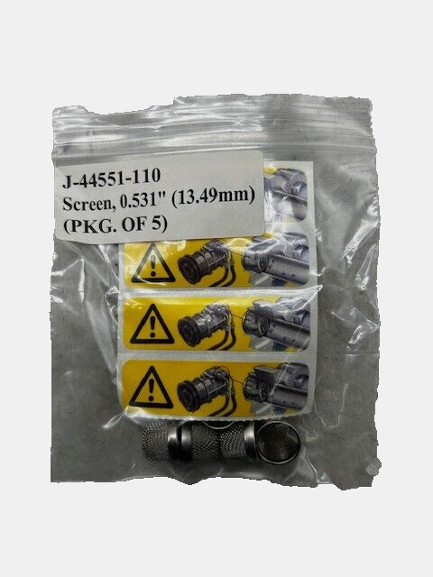 Kent Moore KM GM J-44551-110 0.531" Screens Set of 5 231T | eBay