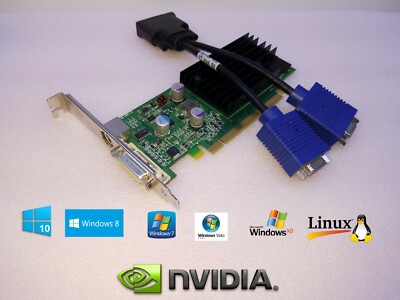 Dell Precision R5400 T3500 T7500 T9500 NVIDIA Dual VGA 2 Monitor Video ...