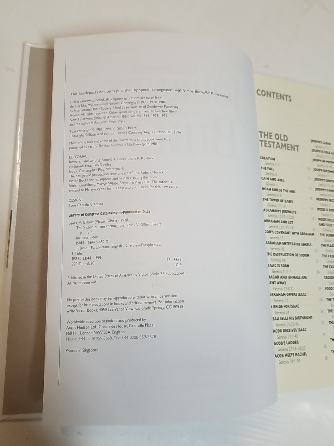 The Guideposts Journey Through the Bible V. Gilbert Beers Hardcover | eBay