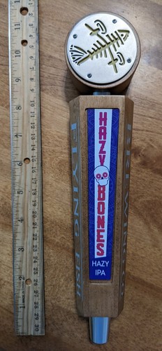 Flying Fish Hazy Bones Beer Tap Handle Mancave Microbrew | eBay