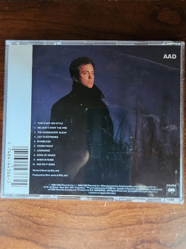 Billy Joel : Storm Front CD | eBay
