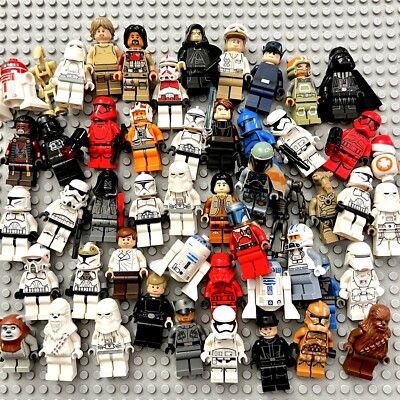 2x Pcs LEGO STAR WARS Minifigures Random Storm Sith Clone Trooper Jedi ...