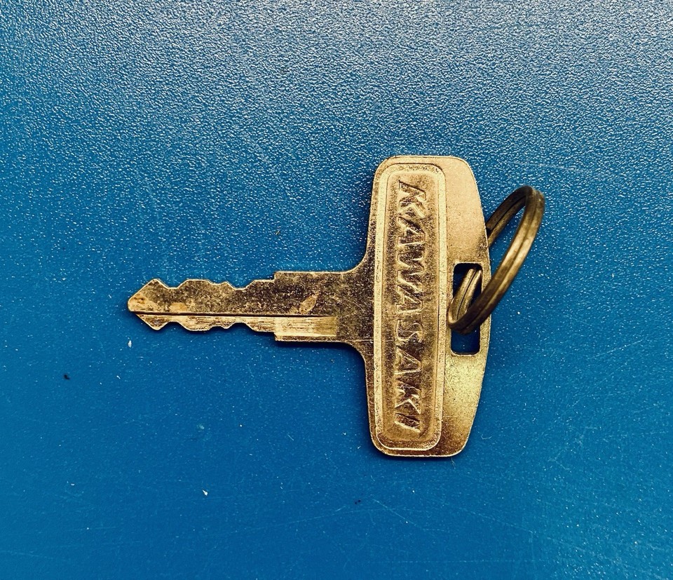 New! Genuine Single Kawasaki Pre Cut Key #434- KE125, KS125, - JBK | eBay