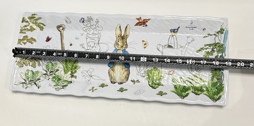 BEATRIX POTTER Melamine Peter Rabbit Spring Large Serving Platter (19 ...